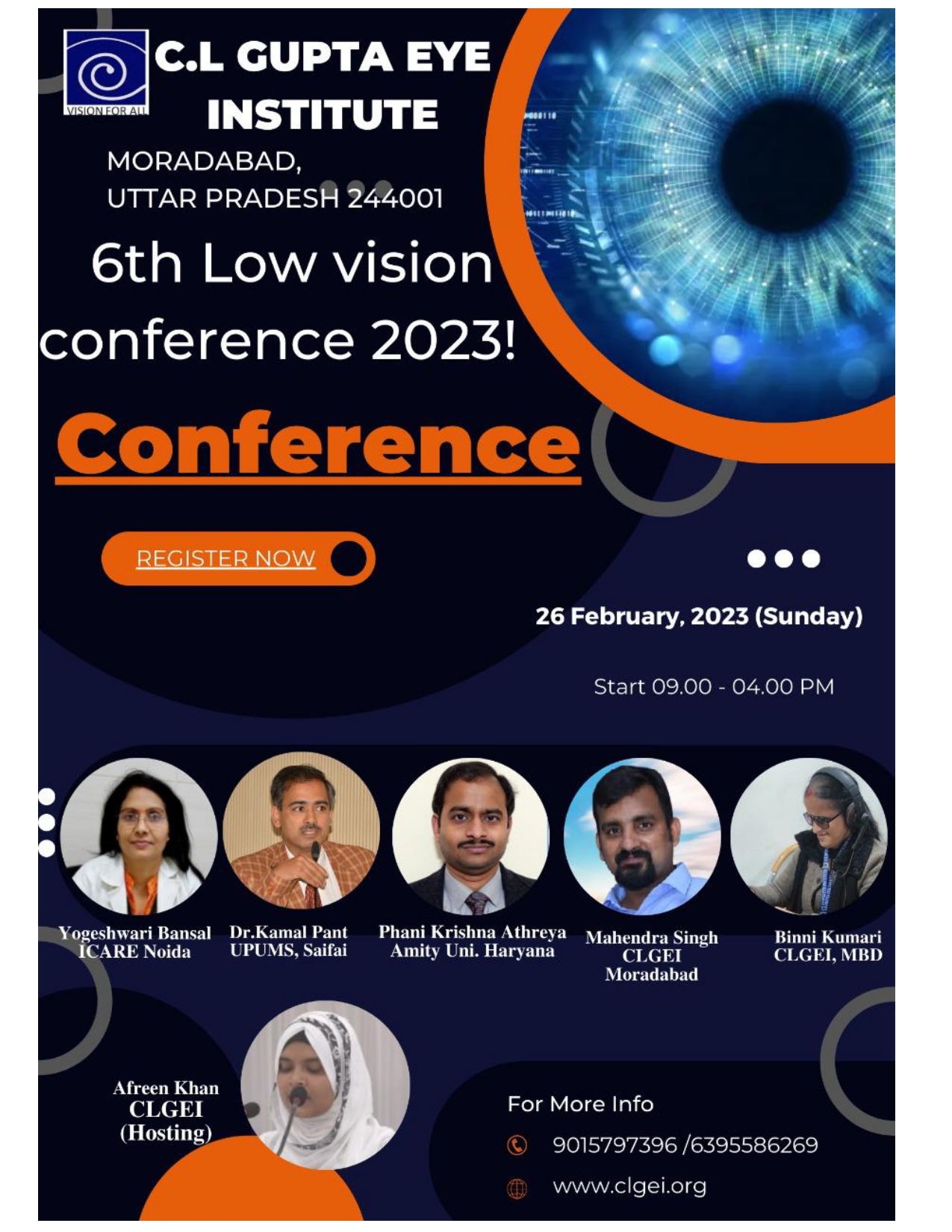 26 February (6th- Conference) 6th National Low vision conference 2023 ...